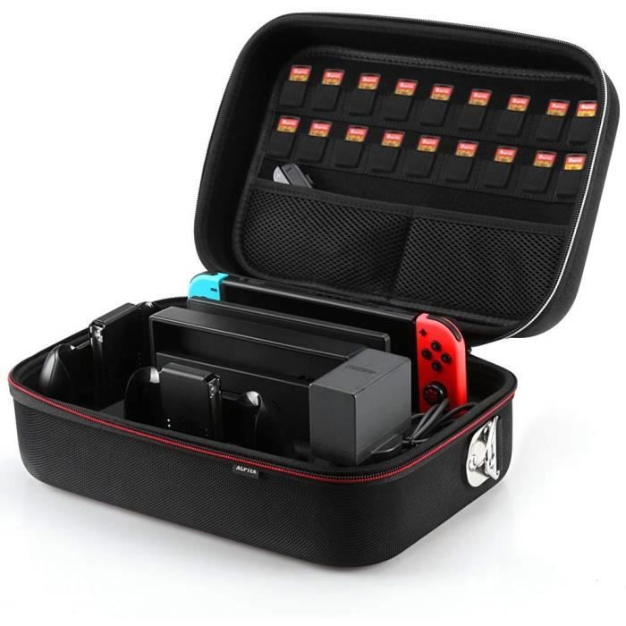 Nintendo Switch Case - Mallette deTransport Rigide Deluxe pour Switch ...