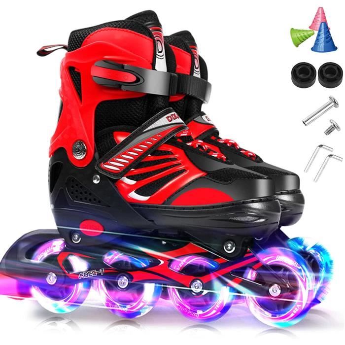 Rollers en ligne pour Enfant RUMOCOVO avec Roues Lumineuses et Confort ...