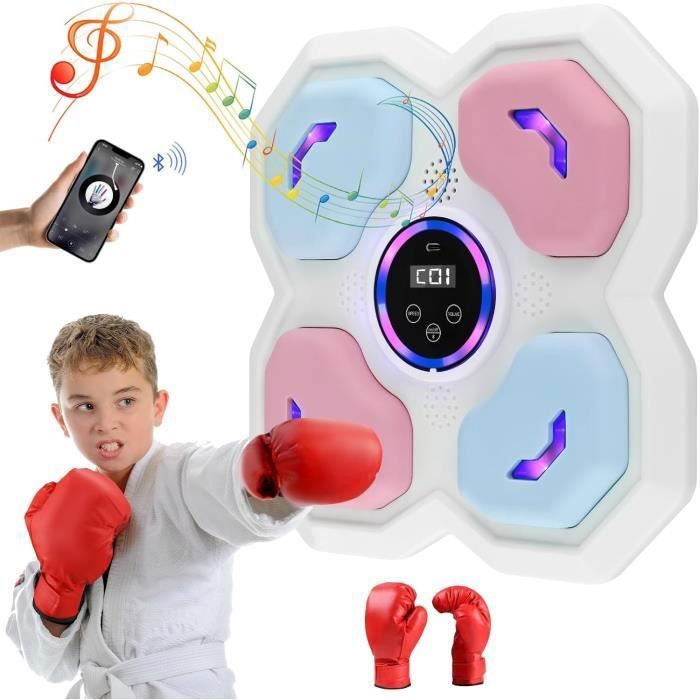Machine de Boxe Musicale - PRUMYA - Modèle Électronique LED - Bluetooth ...