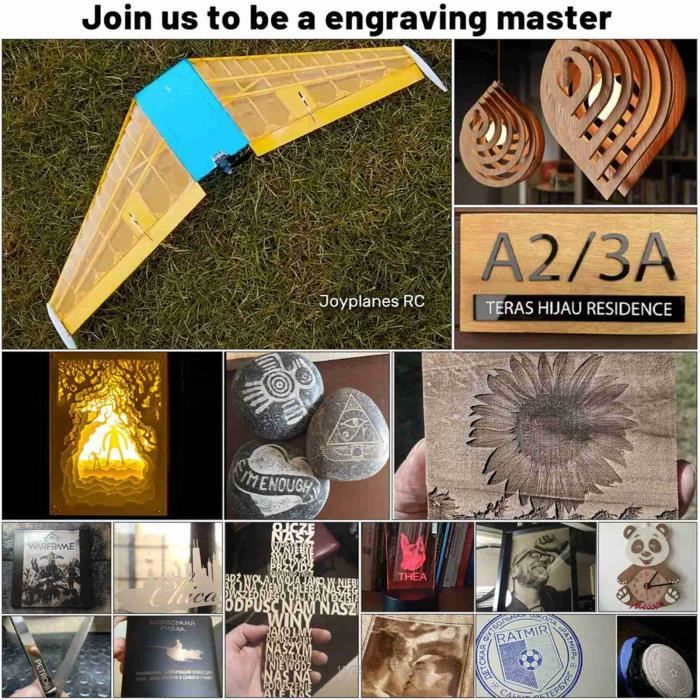 LEX Machine de gravure laser NEJE 3 Max A40640 Ensemble de graveur ...