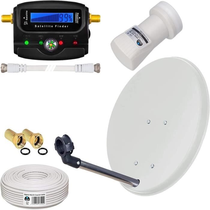 HB numérique par satellite Kit complet : Mini Installation satellite 40 ...