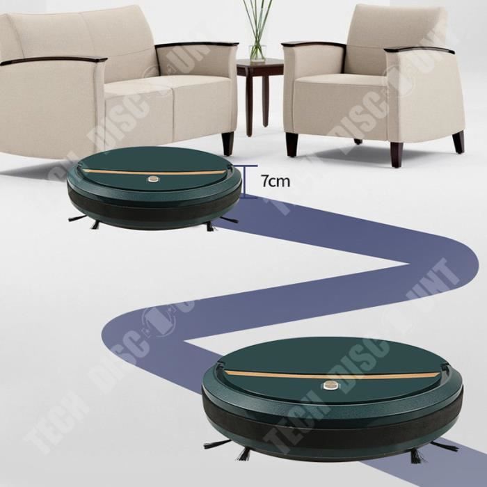 Aspirateur Robot - TD® - Balayage Automatique - USB Rechargeable ...