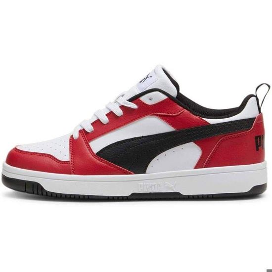 Baskets Puma Rebound V6 Low, Rouge, Homme Rouge - Cdiscount Chaussures