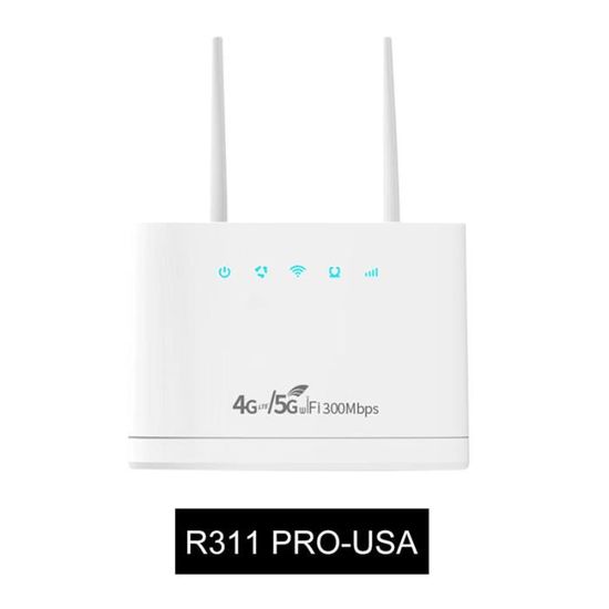 R311 PRO-US-RprocePRO-Routeur Wi-Fi 4G CPE sans fil 300Mbps, avec ...