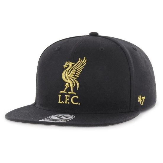 Casquette Snapback 47 Brand CAPTAIN FC Liverpool noir metal - Homme ...