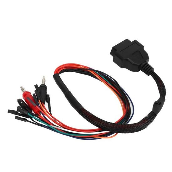 Câble Tricore OBD2 - DILWE - 12V - 16 broches - Flexible - Compatible ...