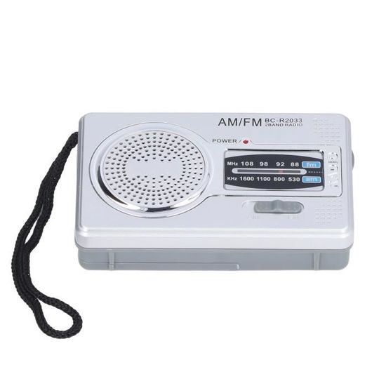 Keenso Radio AM FM Récepteur radio portatif de matière plastique ...
