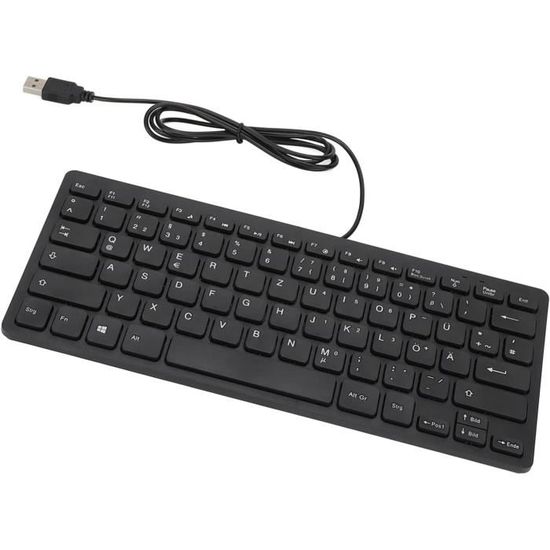 Clavier Usb, Clavier Filaire Plug And Play Mini Interface Usb Muet ...