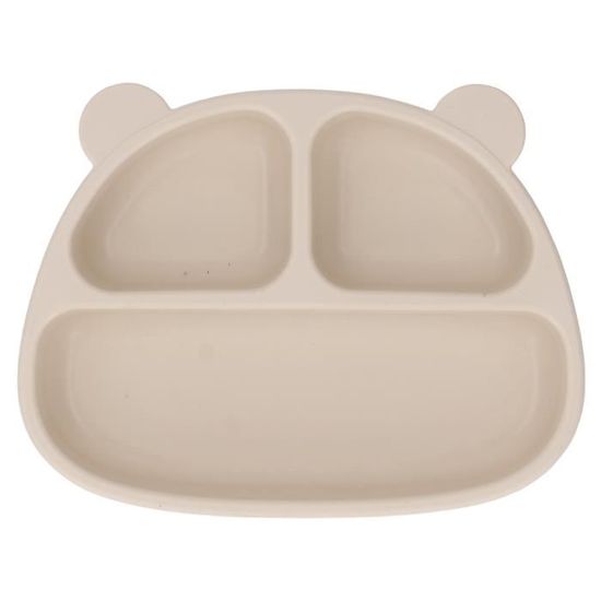 Shipenophy Assiette Silicone Bébé Ventouse Cartoon, Plateau Repas ...