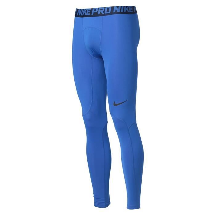 NIKE Collant Pro Tights - Homme - Bleu - Cdiscount Sport