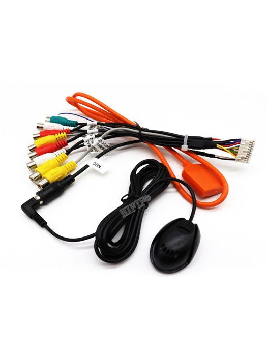 Câble de sortie universel pour autoradio Android,accessoires de voiture ...