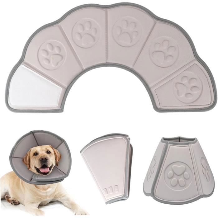Collerette Chien Anti Lechage RéGlable Confortable Collerette Chien ...
