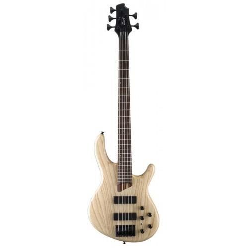 Guitare basse 5 cordes Cort Artisan B 5OPN naturel pores ouverts ...