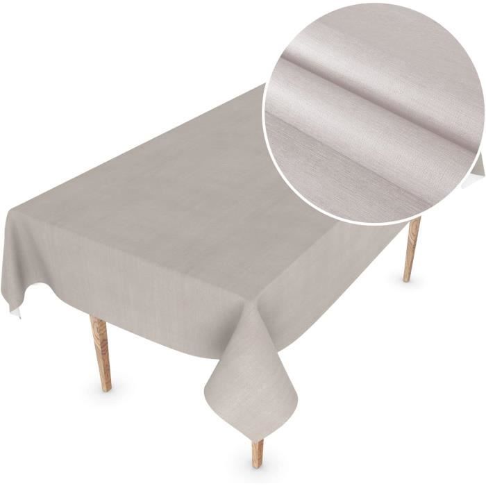 Nappe En Toile Cirée Lavable Rectangulaire Ronde Ovale De Qualité