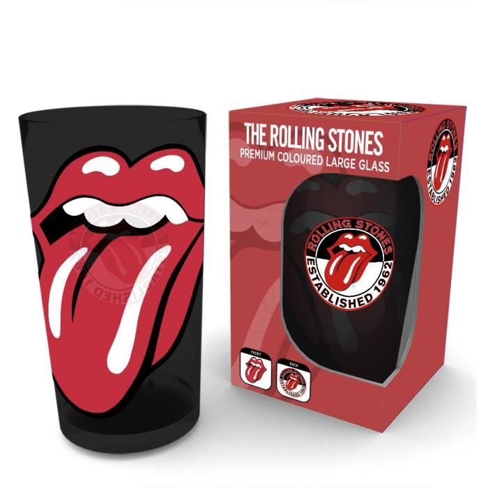 Verre a biere a couleur The Rolling Stones Logo - Cdiscount Maison