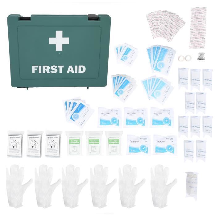 KIMISS boîte d'urgence Trousse d'aide d'urgence en plein air trousse de ...