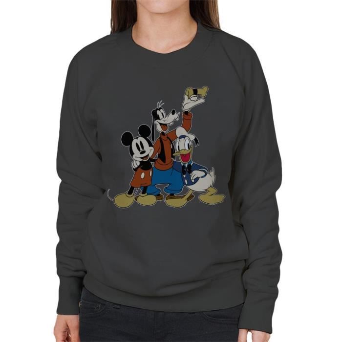 Disney Mickey Mouse Friendship Pull Femme Charbon - Cdiscount Prêt-à-Porter