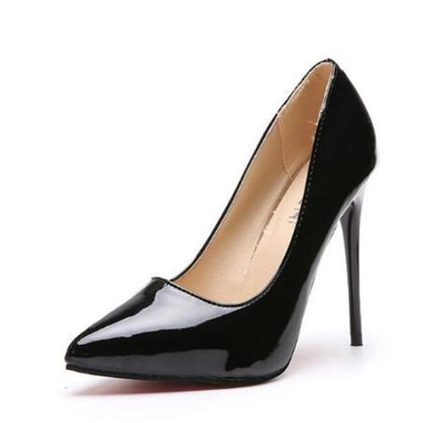 Talons hauts，Chaussures Femme talons hauts escarpins 11cm Tacones bout ...