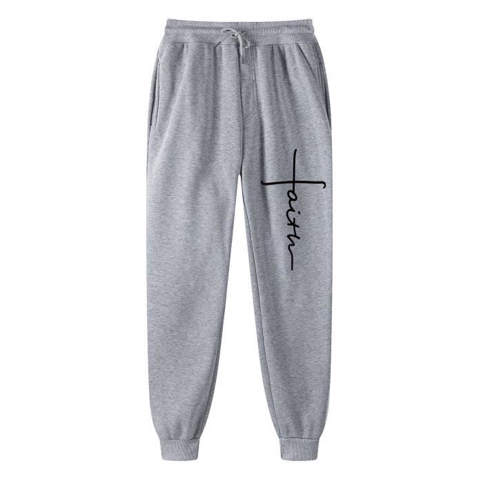 Pantalon de jogging - droit japonais pour homme jogging vêtement Gray ...