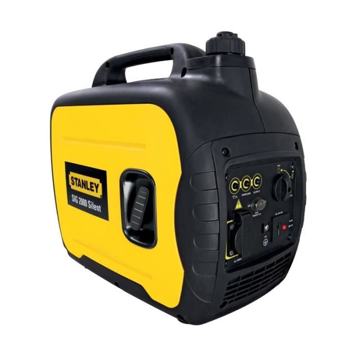 STANLEY Groupe électrogène inverter silencieux SIG2000 Silent 2000W ... STANLEY Groupe électrogène inverter silencieux SIG2000 Silent 2000W ...