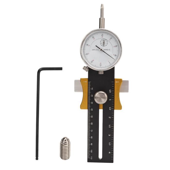 Pwshymi Calibrateur scie sur table Jauge réglable Outil de calibrage ...