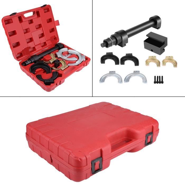 Qiilu Compresseur à ressort Kit d'outils d'amortisseur, Kit de ...