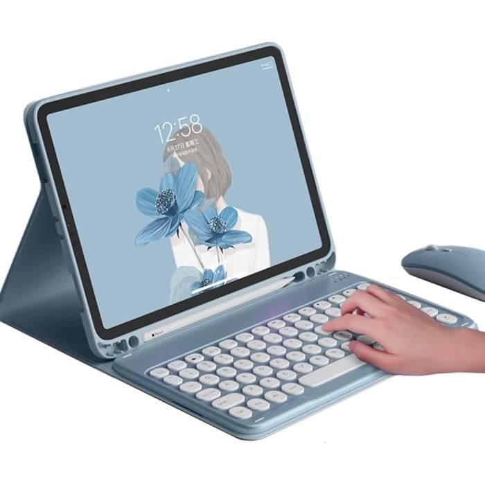 Clavier Et Souris Pour Tablette Galaxy Tab A8 10,5" 2022 Sm-X200-X205 ...