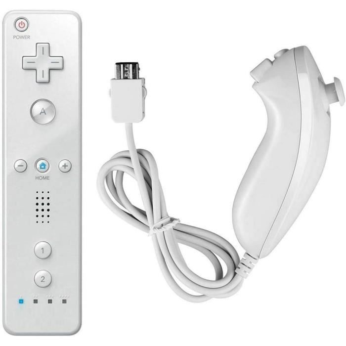 Wii Remote Controller And Nunchuk, Remote Control For Wii, Remote ...