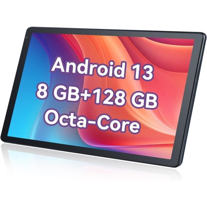 Tablette Android 13, Tablettes Octa Core De 10 Pouces, 8 (4 + 4) Go De ...
