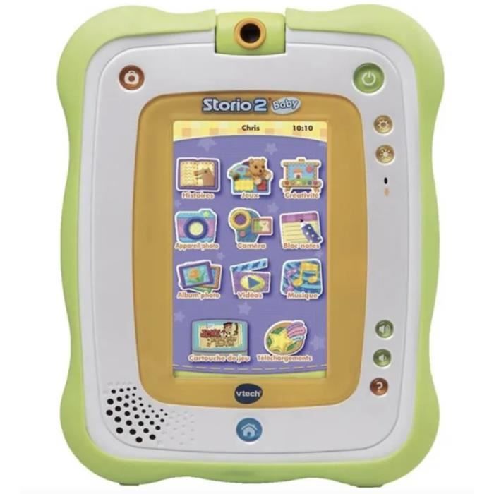 Console Educative Vtech STORIO 2 Baby Tablette Jaune Blanche ...