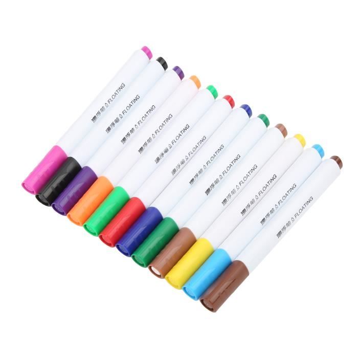 Stylo à encre flottante - SONEW - 12 pièces - 12 couleurs - Peinture ...