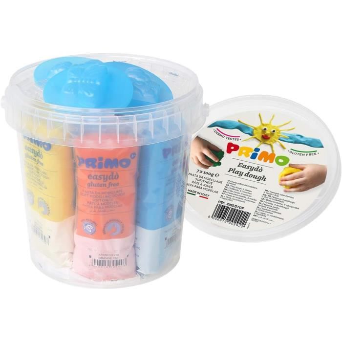 Morocolor PRIMO, 7 blocs de 100 g de pate à modeler et de moules Easy ...