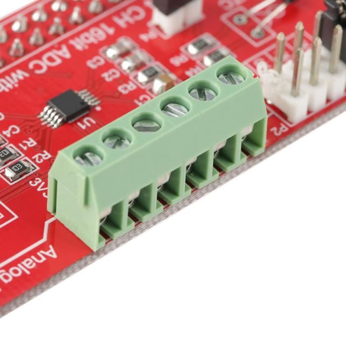 Module ADC 1 module de convertisseur analogique-numérique ADC ADC 16 ...