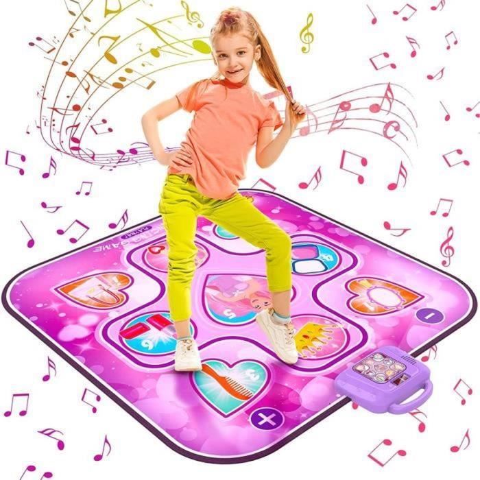 Le Dance Mat, tapis de danse pour filles 3-14 ans, tapis de jeu tactile ...