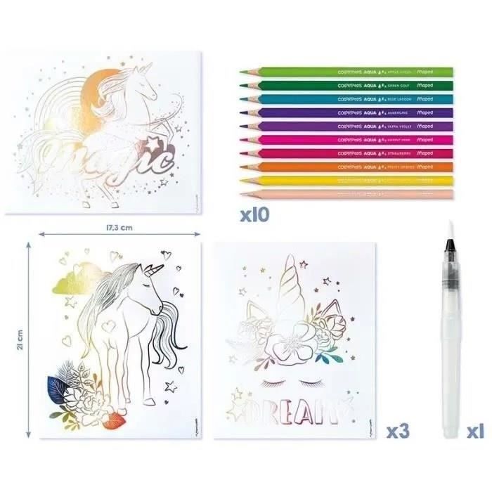 MAPED Creativ Set aquarelle AQUA ART "MAGIC" - Cdiscount Jeux - Jouets
