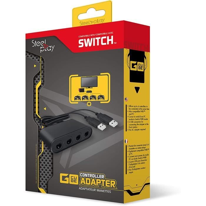 Gamecube Controller Adapter, Adaptateur Gamecube compatible avec ...