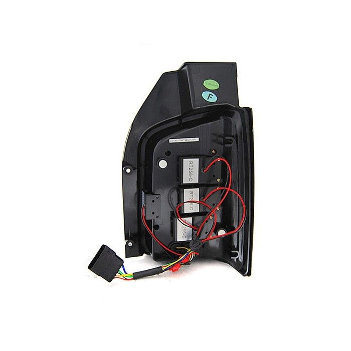 FEUX ROUGES FUMES FULL LED ET DYNAMIQUES VW T6 2 PORTES 2015-2019 OEM ...