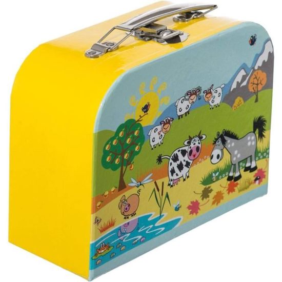 Bagage Enfant - Valise Enfants Princesse Carton Solide 20 Cm Poignée ...