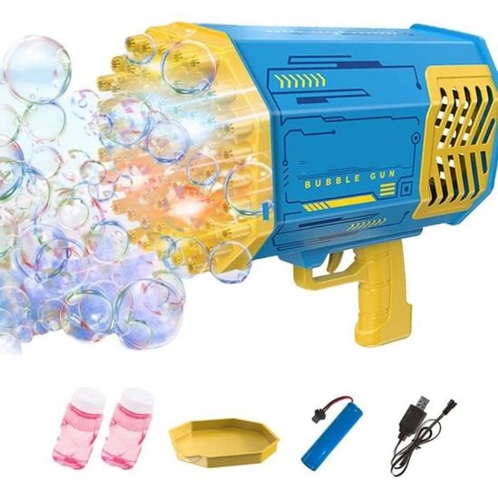 Machine A Bulles Pour Enfant Pistolet A Bulle 69 Trous Machine à