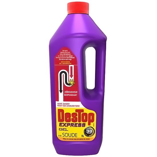 Destop Déboucheur Express soude 30 min - Cdiscount Bricolage