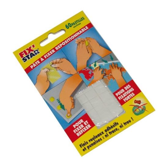 Pàte a fixer repositionnable fix' star - Cdiscount Beaux-Arts et ...