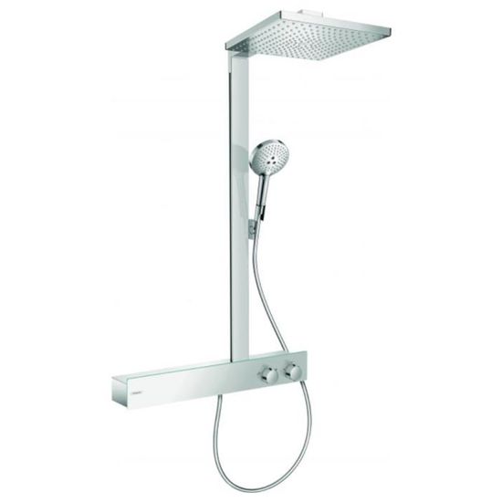 Colonne de douche thermostatique HANSGROHE Raindance E 300 EcoSmart ...