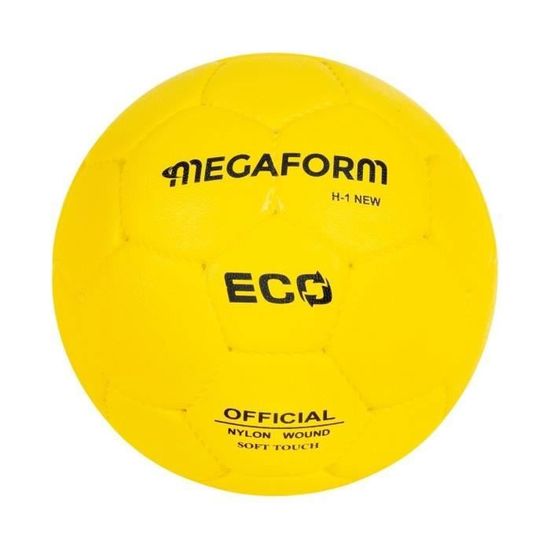 Ballon de handball Megaform Eco - Jaune - Taille 0 - Adulte - Homme ...