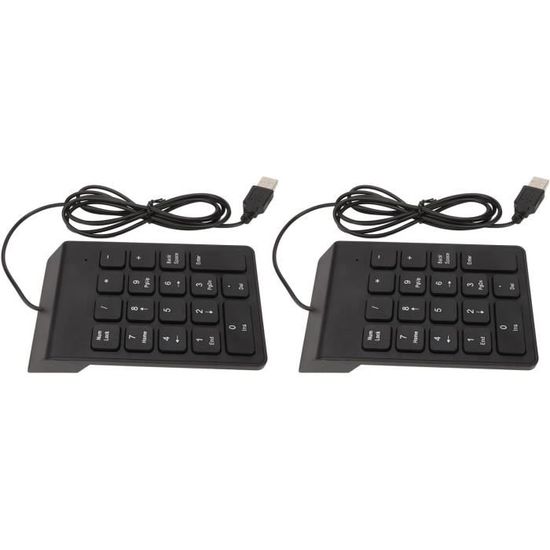 Pavé Numérique Filaire Usb, Mini Clavier Numérique Externe 18 Touches ...