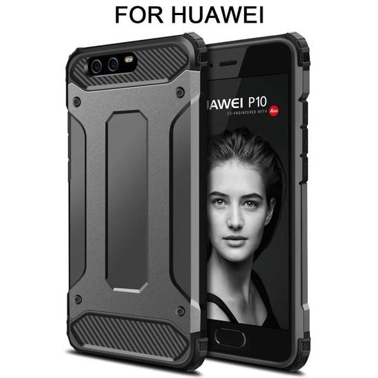SmartLegend Anti Rayures Coque Huawei P10 TPU&PC Anti Choc conception ...