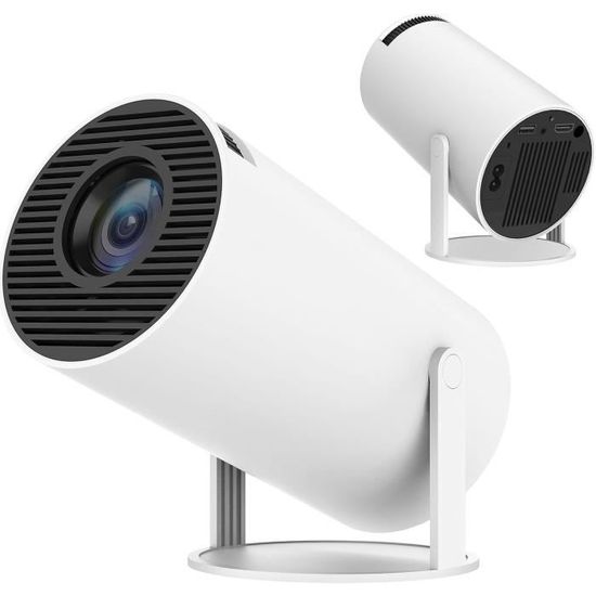 Mini Projecteur Portable 4K, Vidéoprojecteur 200 Ansi Avec Wifi 6, Bt 5 ...