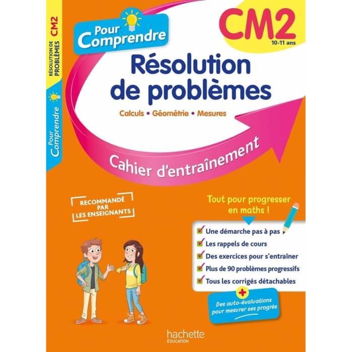 Livre - Pour comprendre - Résolution de problèmes CM2 - Méthode pédagogique - Exercices ...