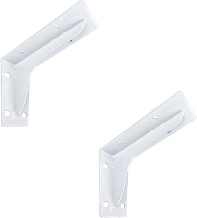 Lot De 2,Support De Montage Mural Triangulaire,Support De Cloison Flottante,Supports D'Étagères ...