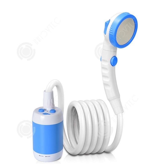 INN Douche de camping 5000 mAh pompe de douche electrique rechargeable ...