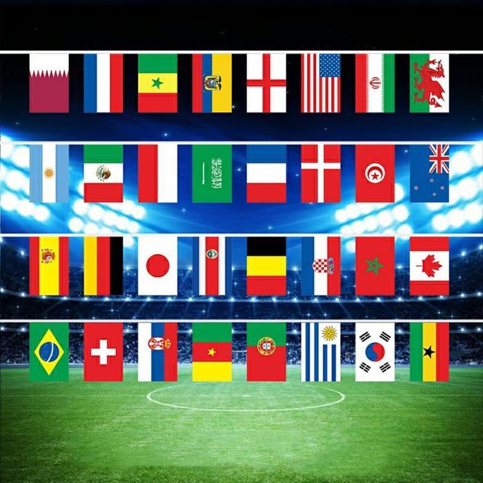 Drapeaux De La Coupe Du Monde 2025 Banni re De Fanions Des 32 Drapeaux De La Coupe Du Monde 2025 Banni re De Fanions Des 32